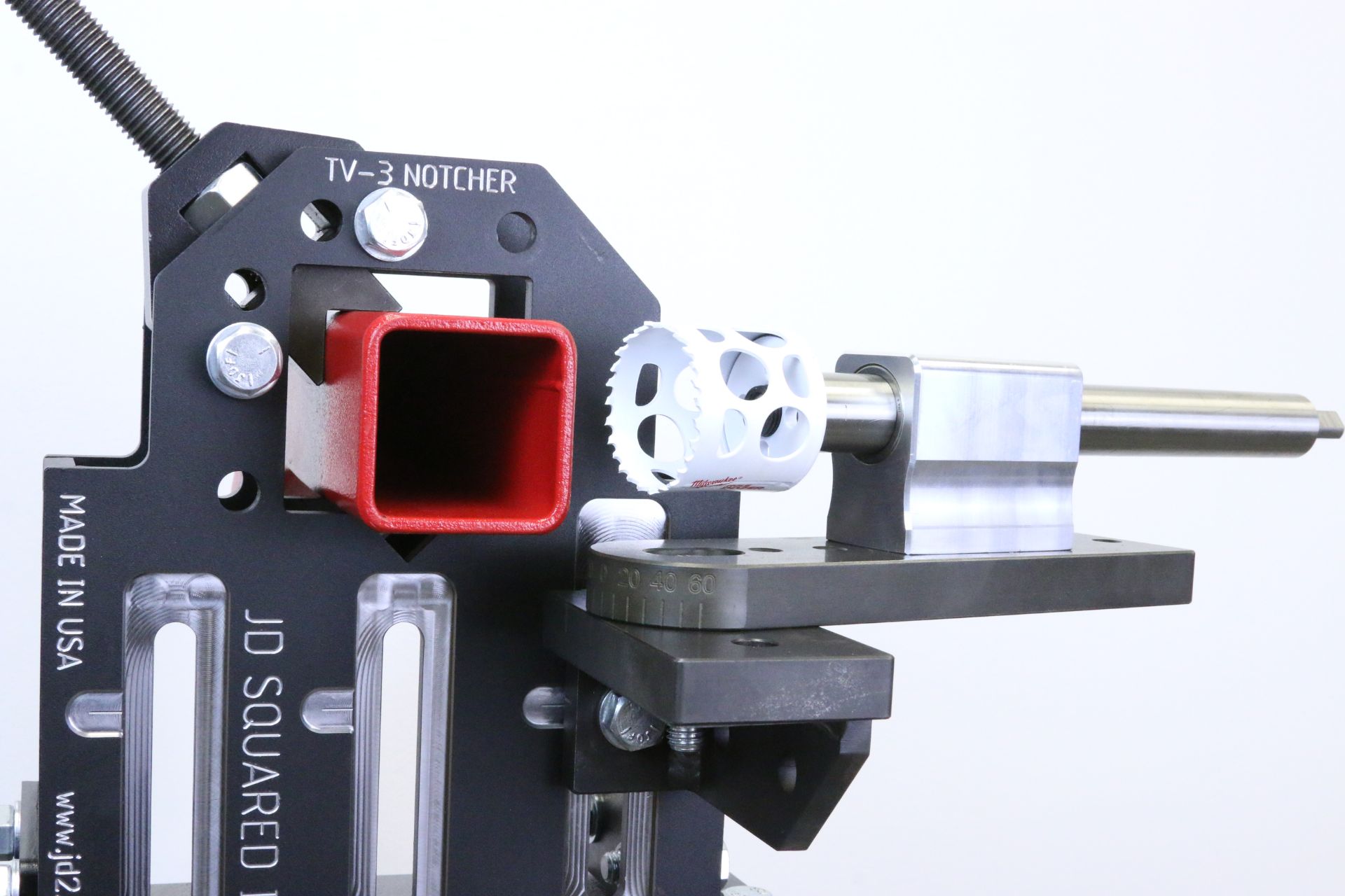 JD Squared, Inc. | US-Made Metalworking Tools. TV-3 Tri-V Tube Notcher ...