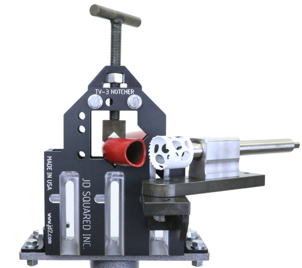 JD Squared, Inc. | US-Made Metalworking Tools. TV-3 Tri-V Tube Notcher ...